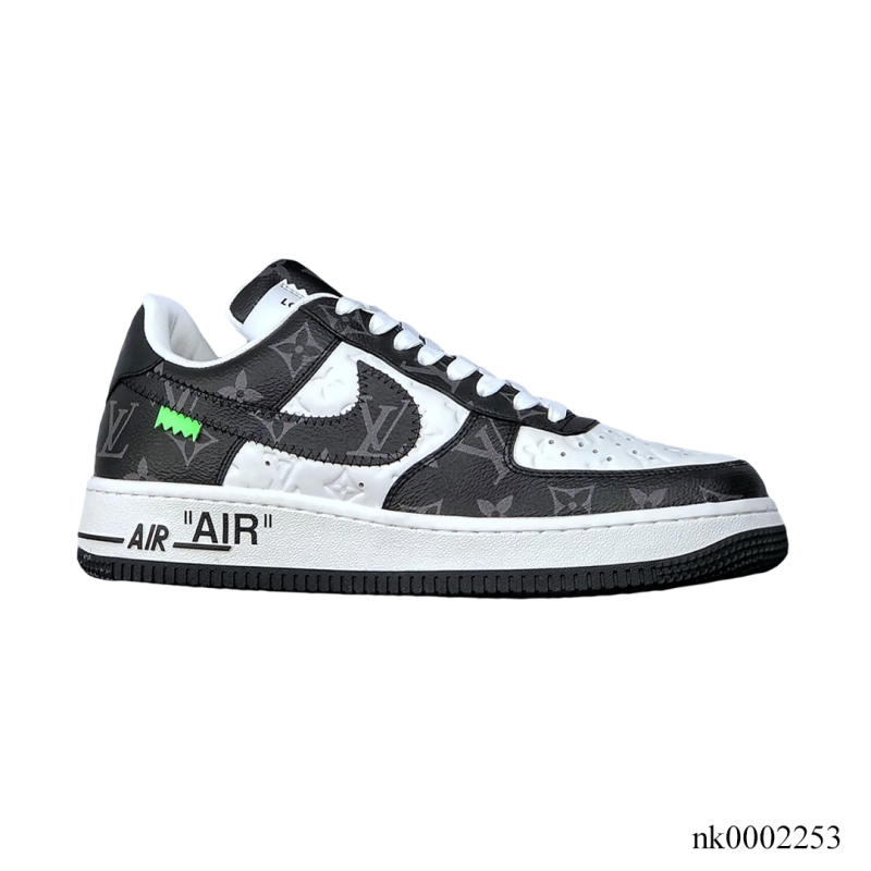AF 1 x LV Black White Shoes Sneakers - nk0002253 - Dopekicksworld