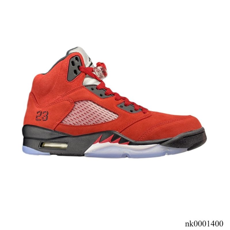 AJ 5 Retro Raging Bulls Red Shoes Sneakers - nk0001400 - Dopekicksworld