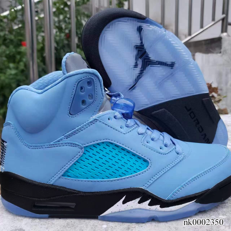 AJ 5 UNC University Blue Shoes Sneakers - nk0002350 - Dopekicksworld
