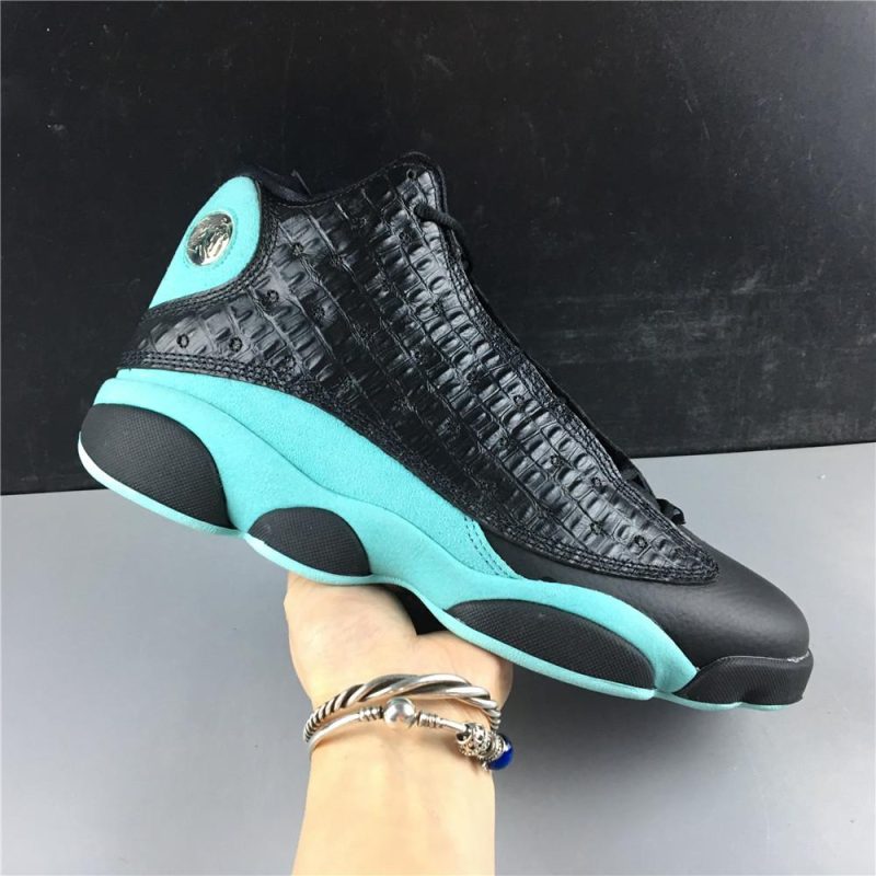 AJ 13 Retro Black Island Green Shoes Sneakers - nk0000121 - Dopekicksworld